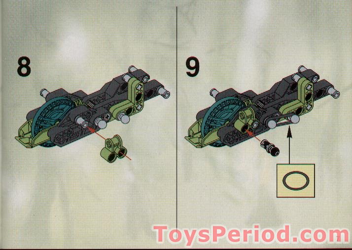 LEGO 8509 Swamp Instructions and Parts List