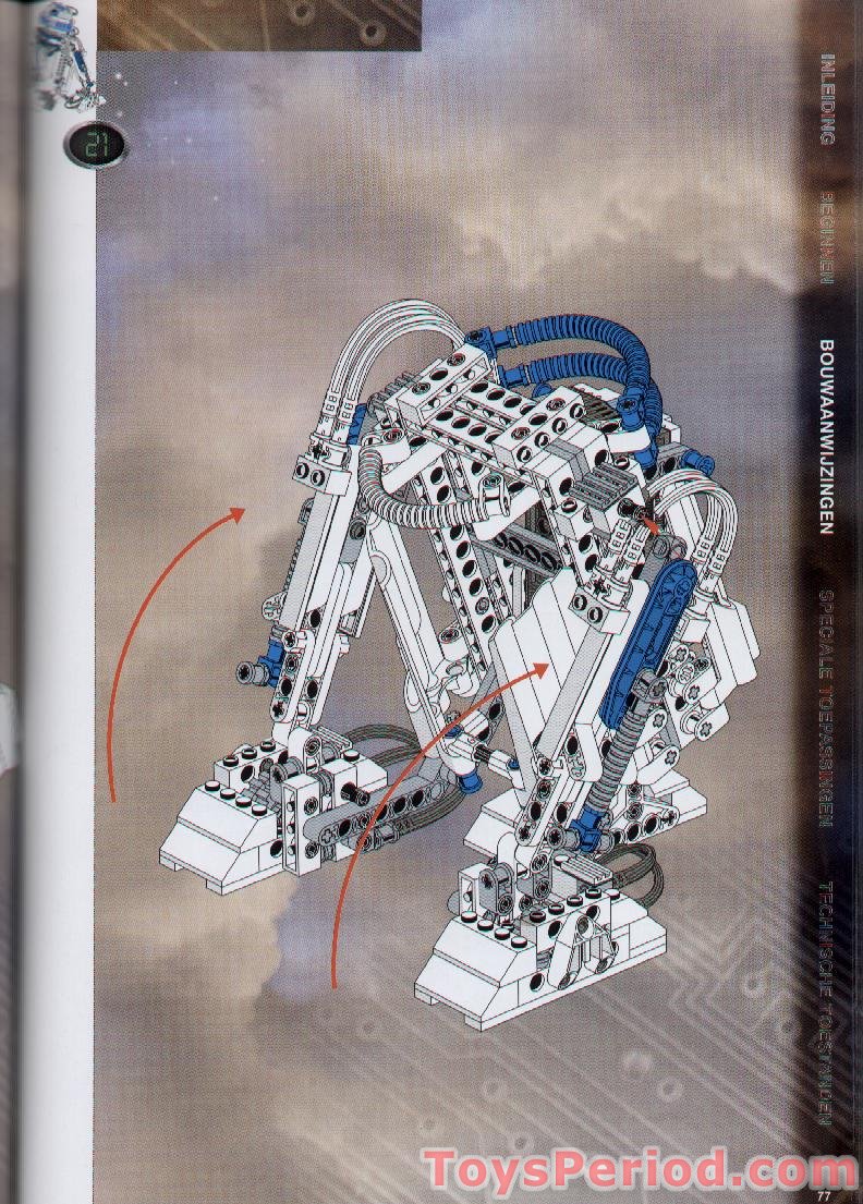 LEGO 9748 Droid Developer Kit Instructions and Parts List