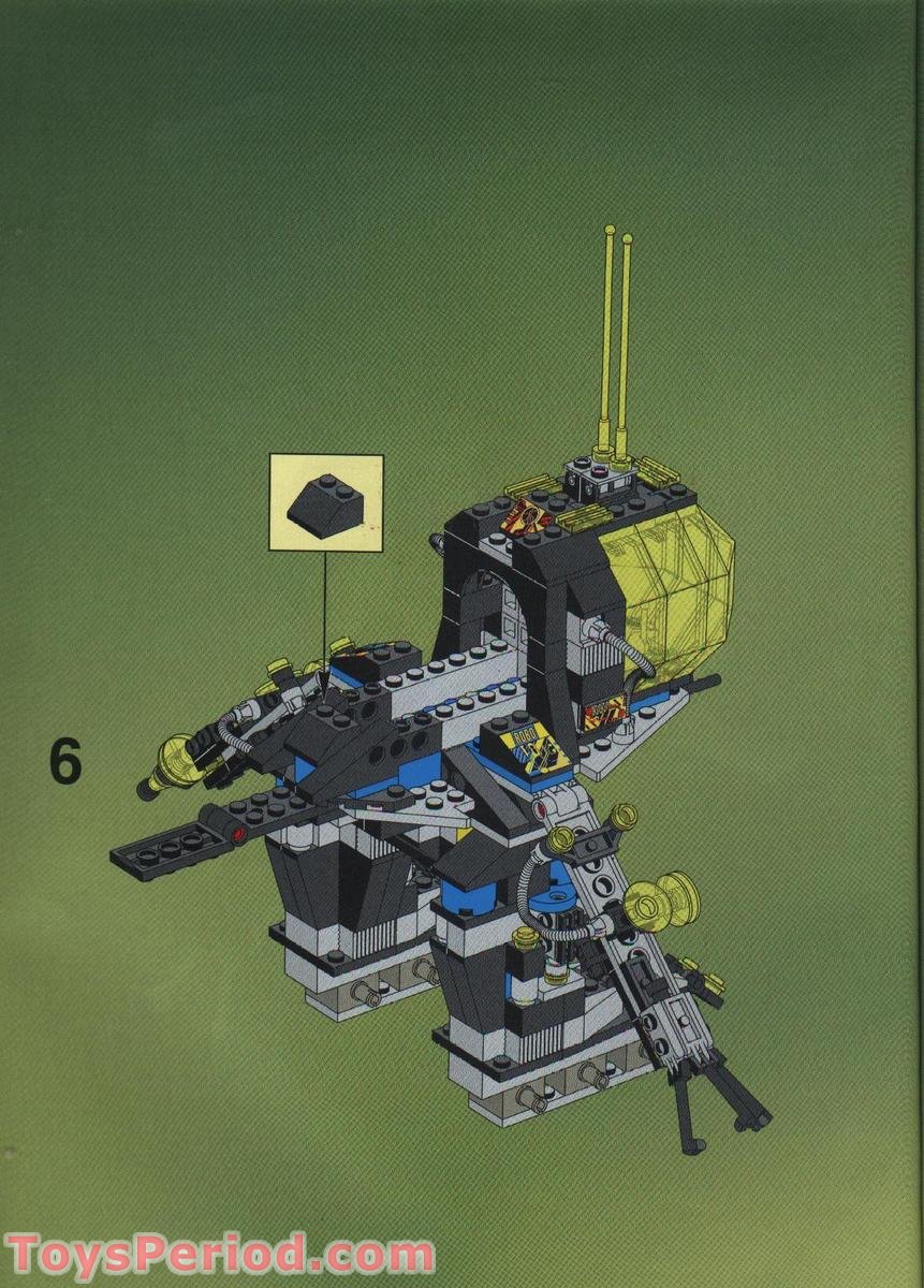 LEGO 2154 Robo Master Instructions and Parts List
