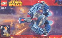 LEGO 7252 Droid Tri-Fighter Instructions and Parts List
