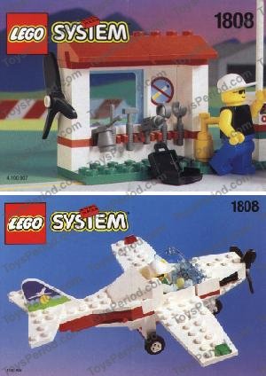 LEGO 1808 Airline Promotional Set - Plane with Tools and Pump ...
