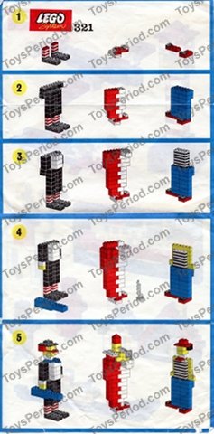 LEGO 321 Clowns Set from 1965 | LEGO Reference