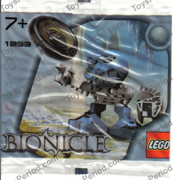 LEGO 1393 Matoro - McDonald's Promo Set Number 6 Parts List