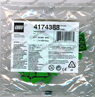 LEGO 10069 Christmas Tree Instructions and Parts List