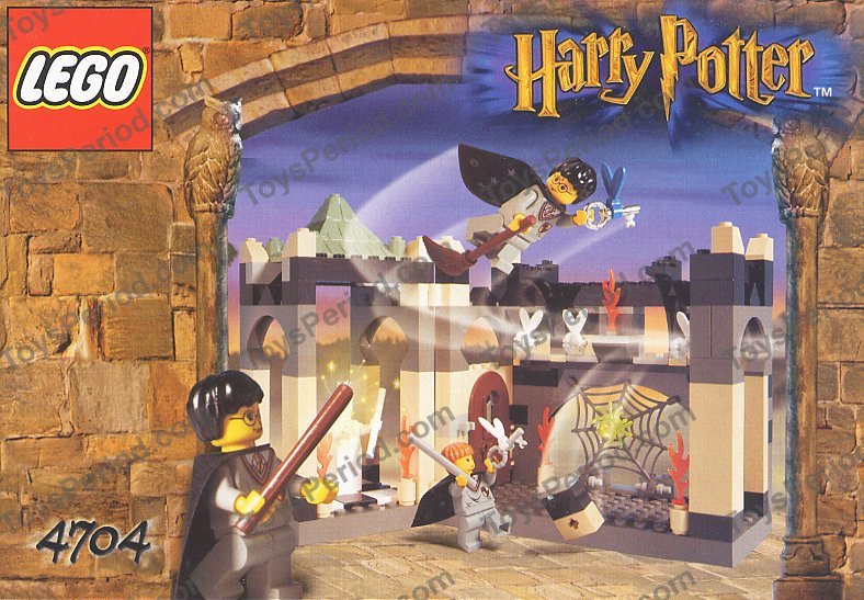 LEGO 4704 The Chamber of the Winged Keys Instructions and Parts List