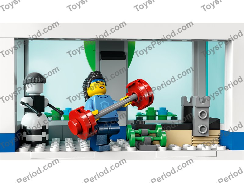 LEGO 60372 Police Training Academy Set Parts List