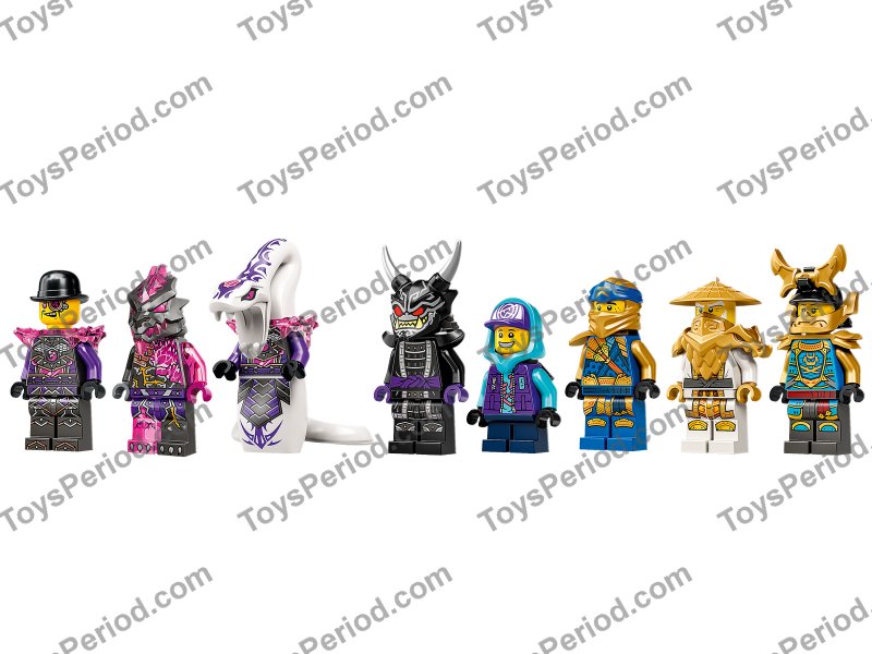 LEGO 71775 Nya's Samurai X MECH Set Parts List