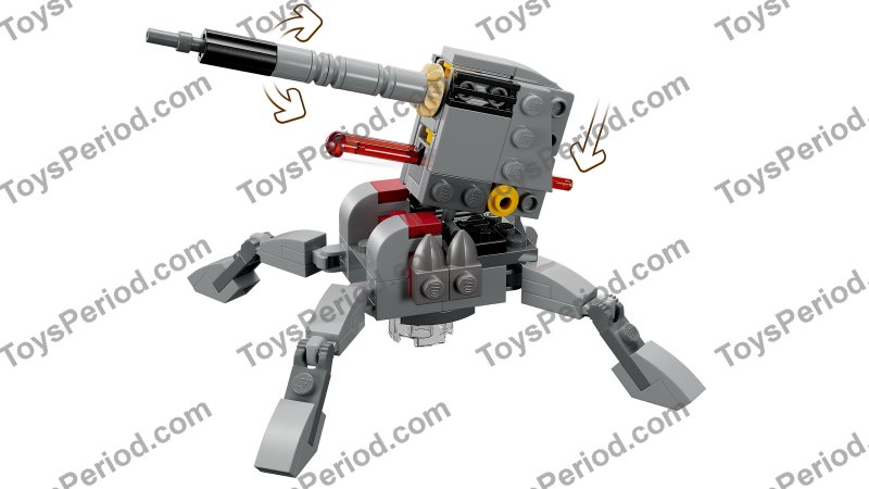 LEGO 75345 501st Clone Troopers Battle Pack Set Parts List