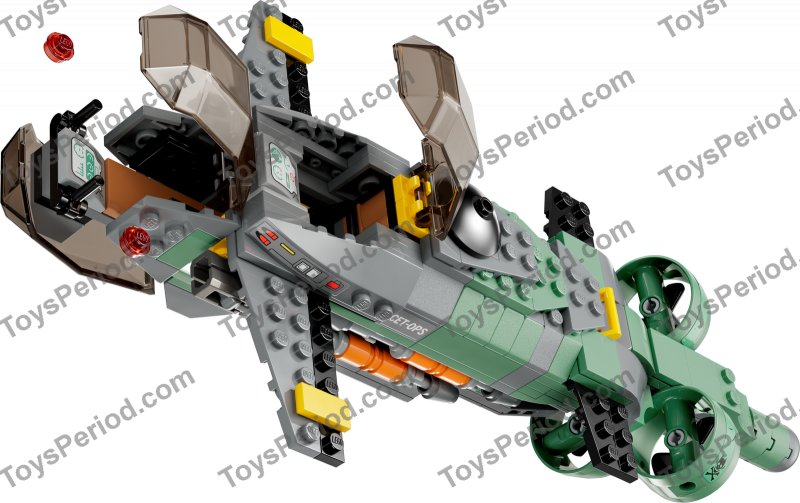 LEGO 75577 Mako Submarine Set Parts List