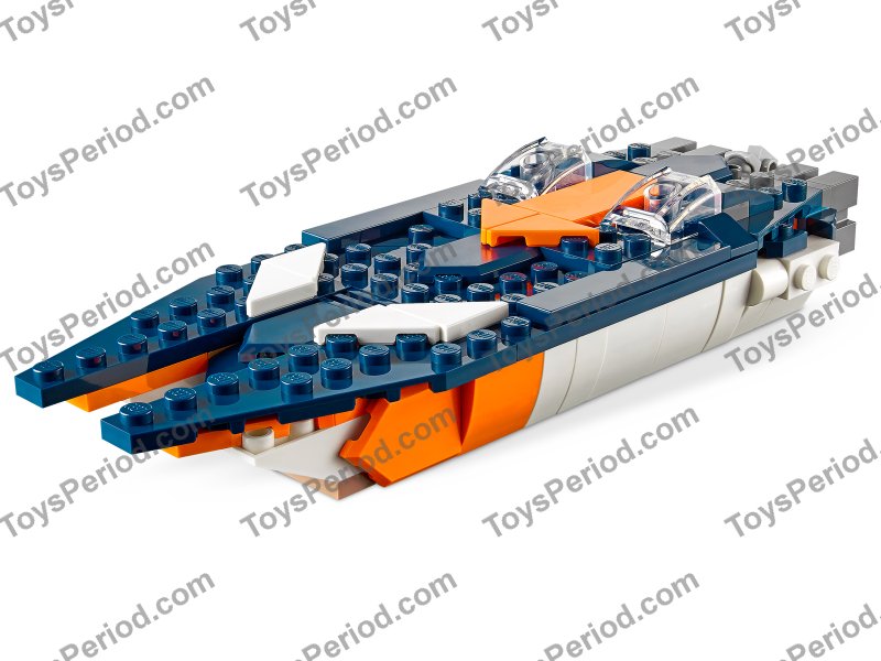 LEGO 31126 Supersonic-jet Set Parts List