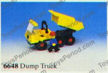 LEGO 6648-2 Dump Truck Instructions and Parts List