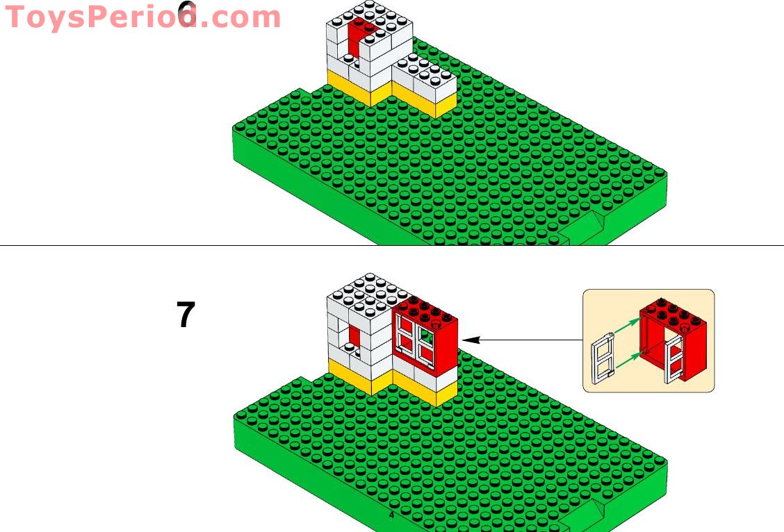 LEGO 5932 My First LEGO Set Instructions and Parts List