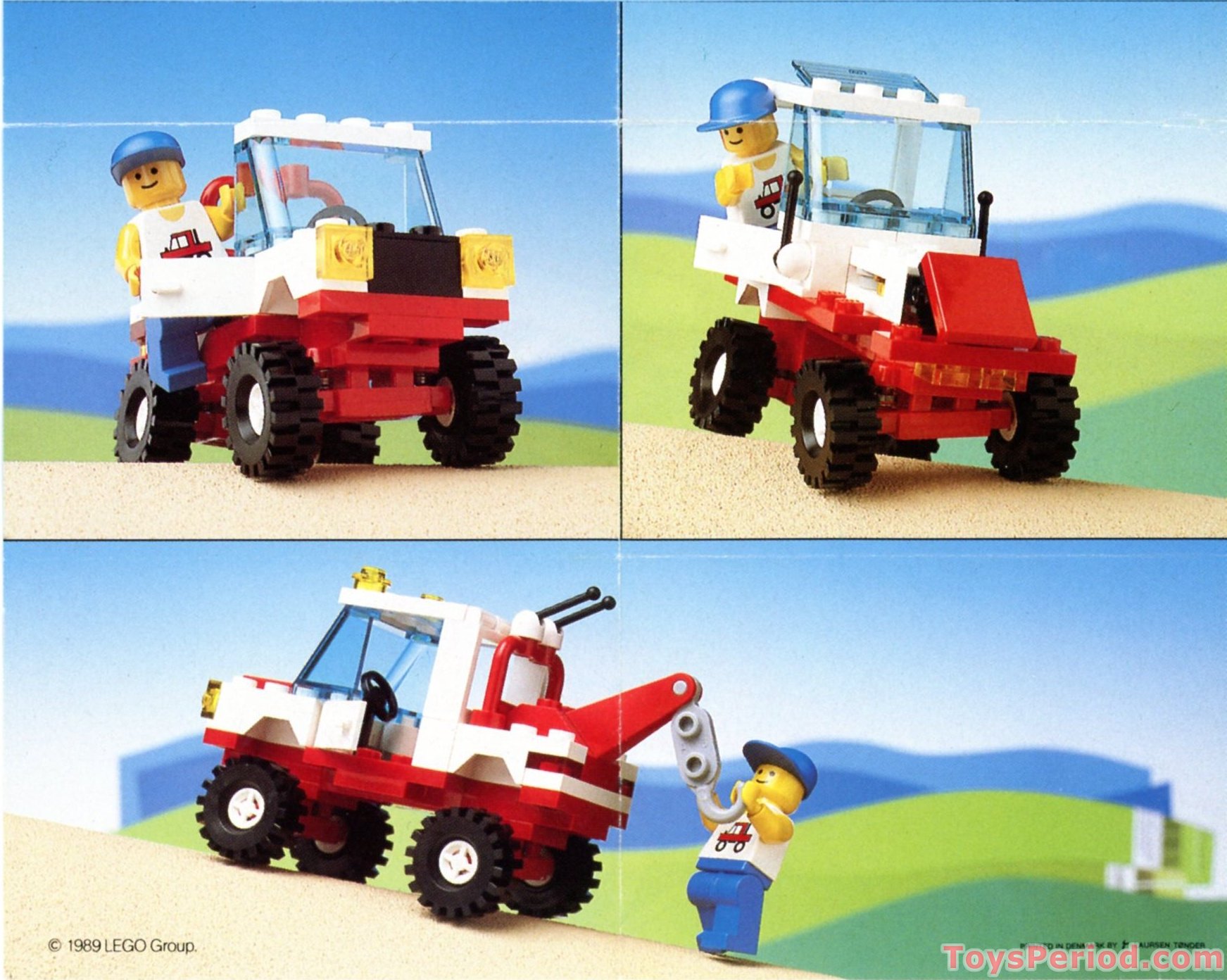 LEGO 6660 Hook and Haul Wrecker Instructions and Parts List