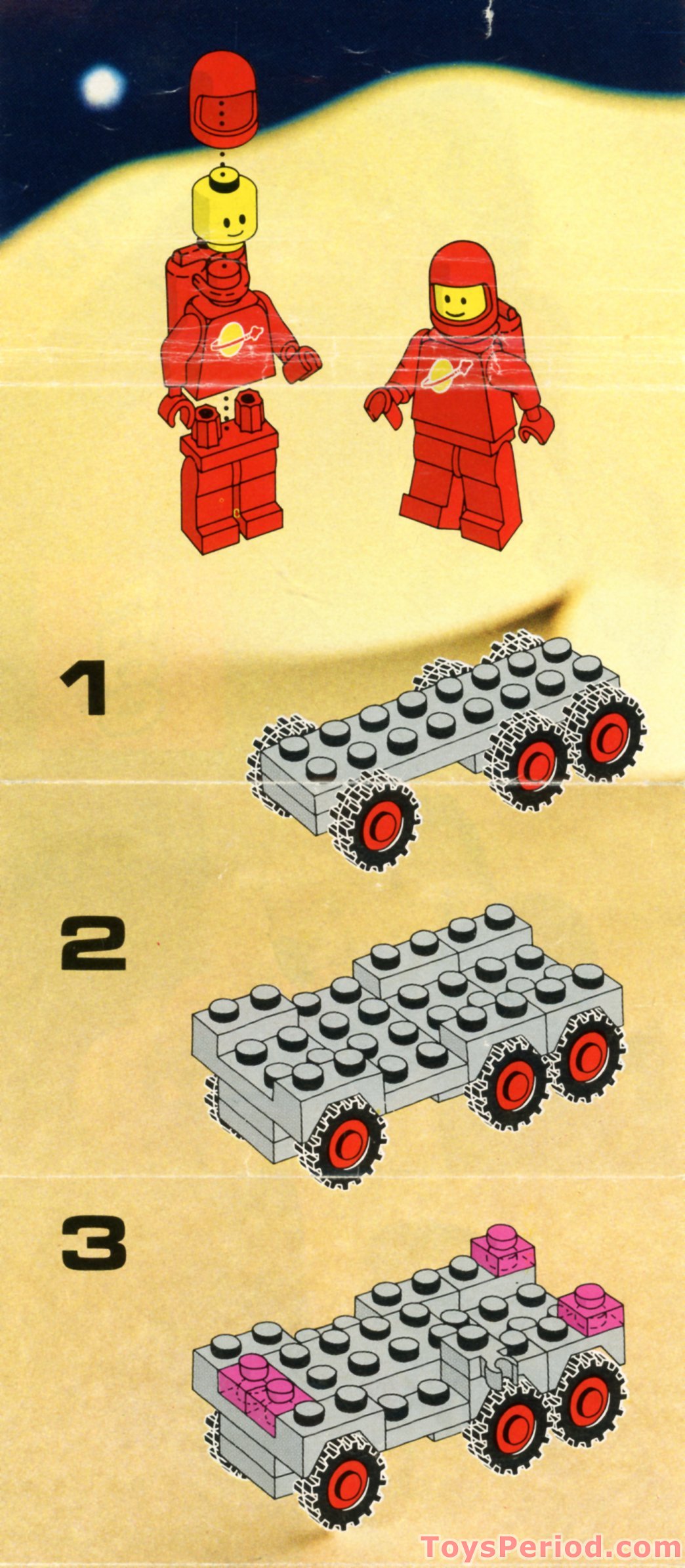 LEGO 6841 Mineral Detector Instructions and Parts List