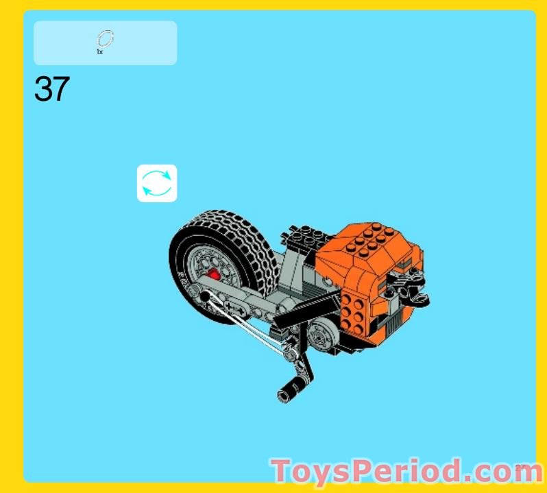 LEGO 7291 Street Rebel Instructions and Parts List