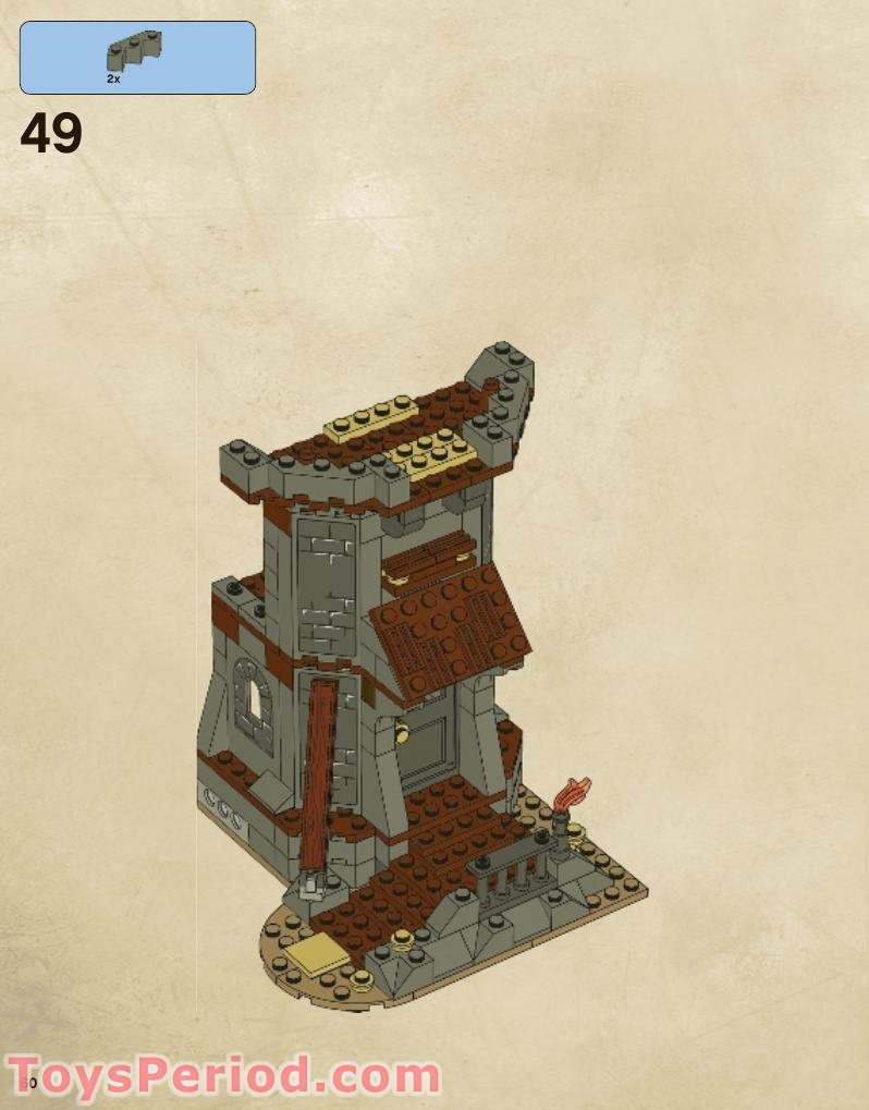 LEGO 4194 Whitecap Bay Instructions and Parts List