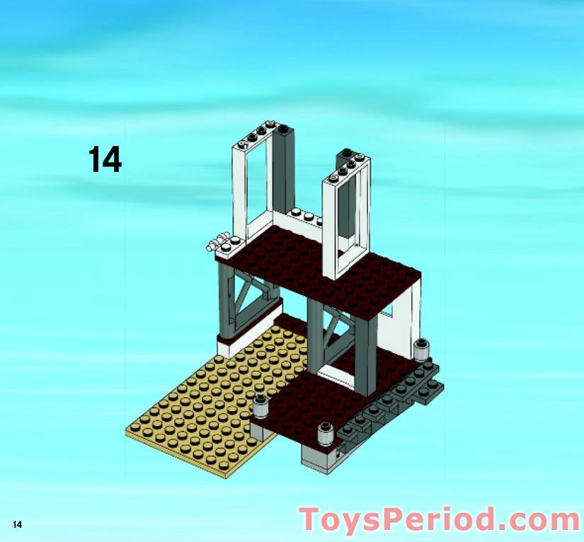 LEGO 4644 Marina Instructions and Parts List