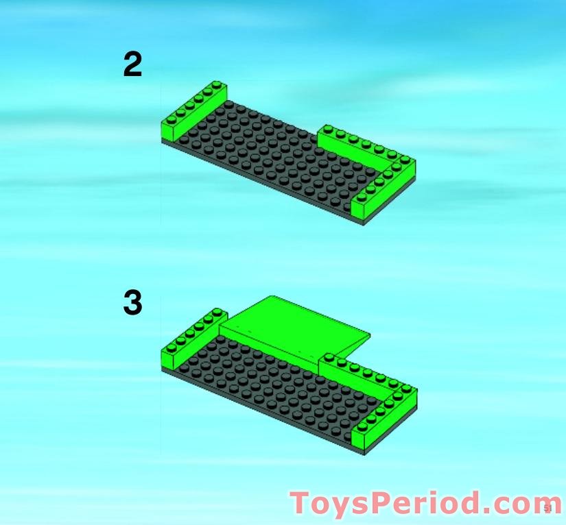 LEGO 4644 Marina Instructions and Parts List