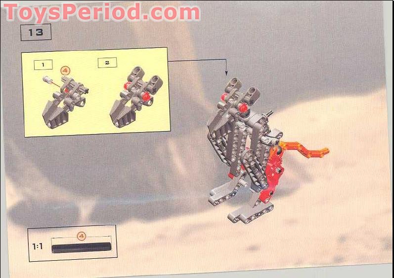 LEGO 10023 Bionicle Master Builder Set Instructions and Parts List