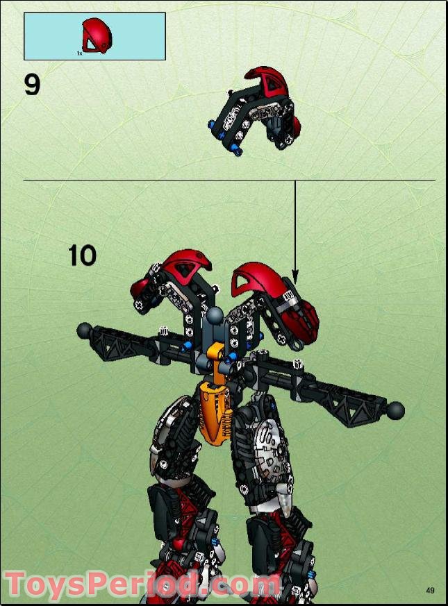 LEGO 10203 Voporak Instructions and Parts List