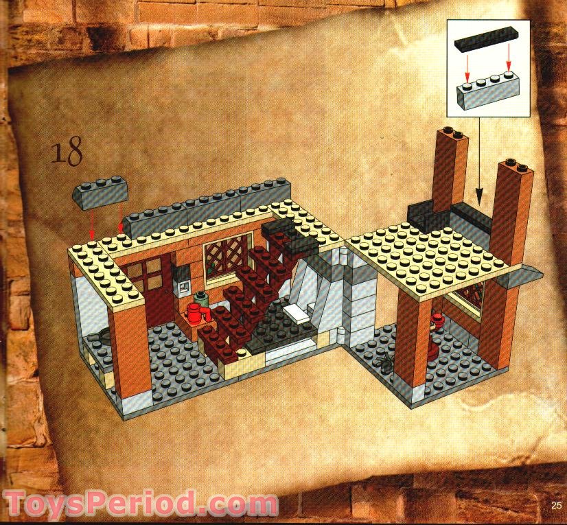 LEGO 4728 Escape from Privet Drive Set Parts Inventory and Instructions ...