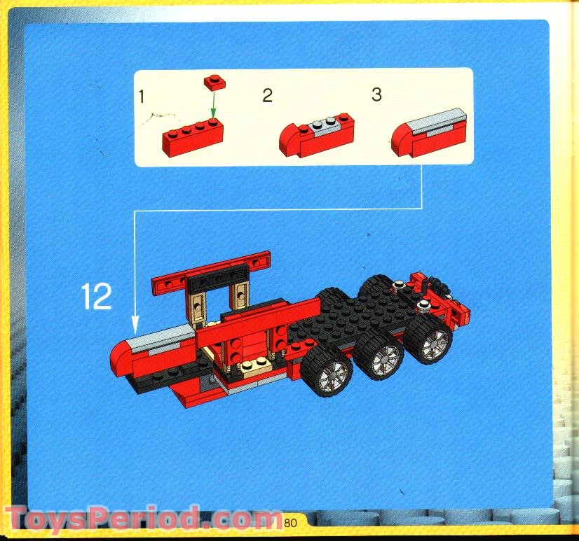 LEGO 4883 Gear Grinders Instructions and Parts List