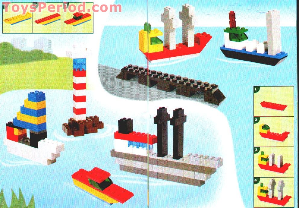 LEGO 4107 Build Your Dreams Instructions and Parts List