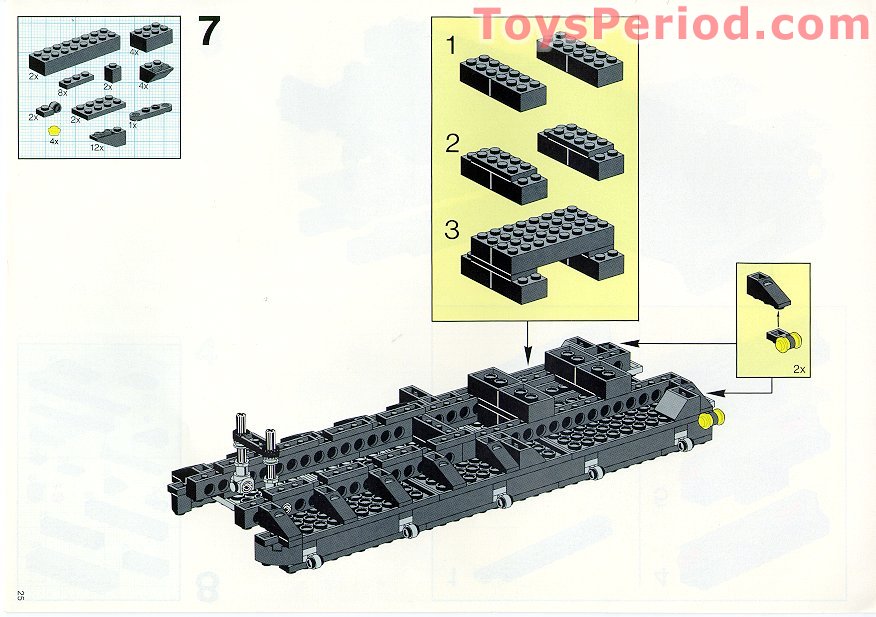 LEGO 5590 Whirl and Wheel Super Truck Instructions and Parts List