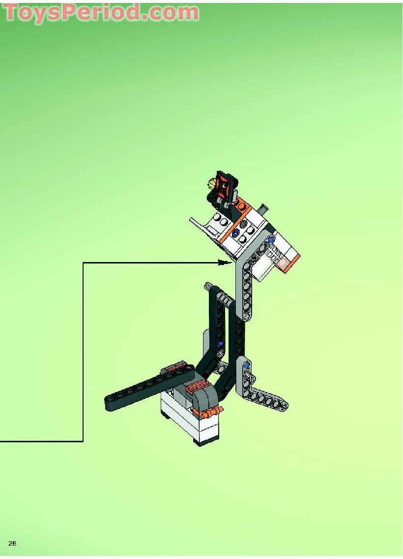 LEGO 7690 MB-01 Eagle Command Base Instructions and Parts List