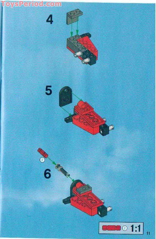 LEGO 7701 Grand Titan Instructions and Parts List