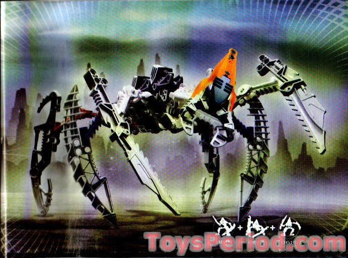 LEGO 8618-1 Vahki Rorzakh Instructions and Parts List