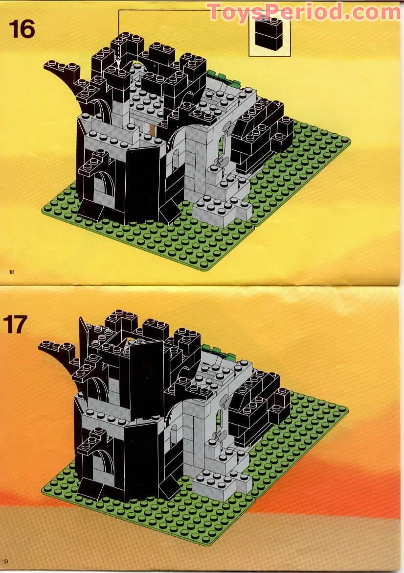 LEGO 6066 Camouflaged Outpost Instructions and Parts List