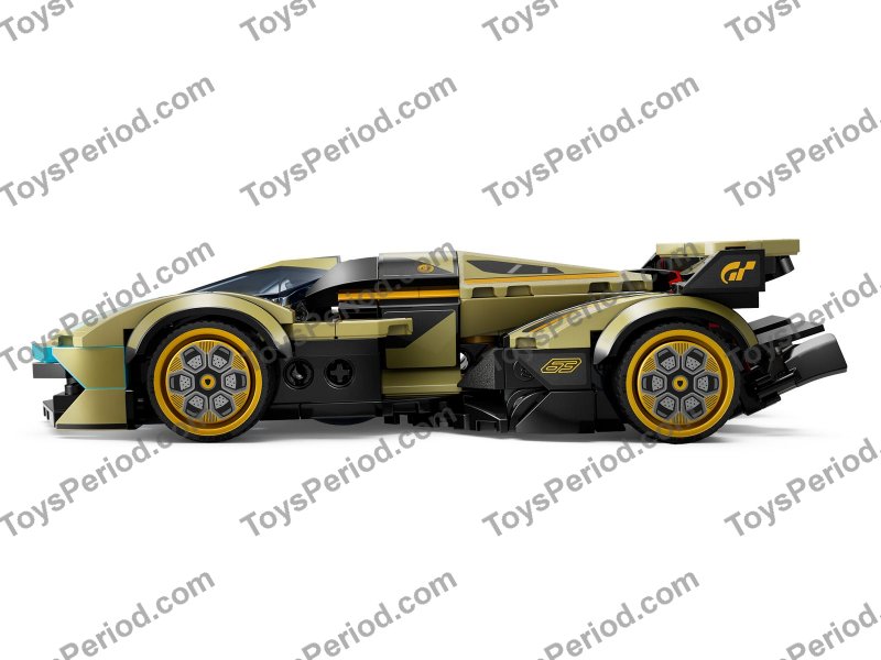 LEGO 76923 Lamborghini Lambo V12 Vision Gran Turismo Set Parts List