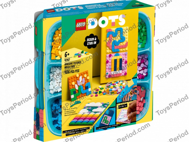 LEGO 41957 Adhesive Patches Mega Pack Set Parts List