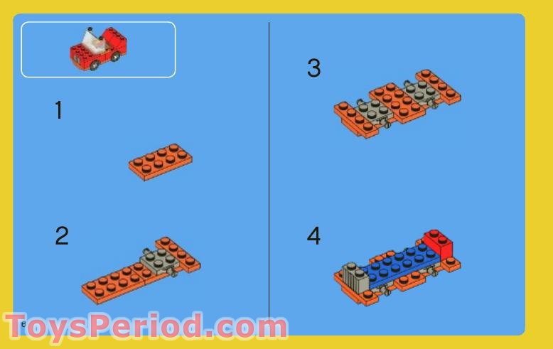 LEGO 5932 My First LEGO Set Instructions and Parts List
