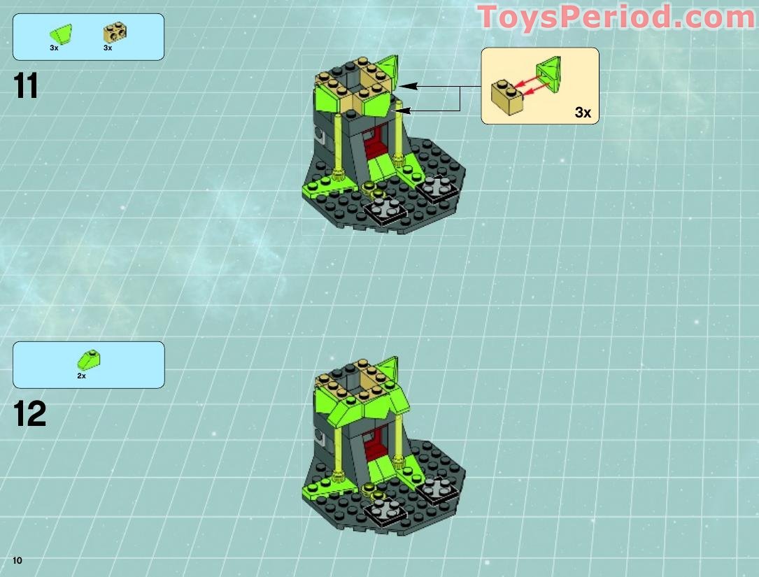 LEGO 70709 Galactic Titan Instructions and Parts List