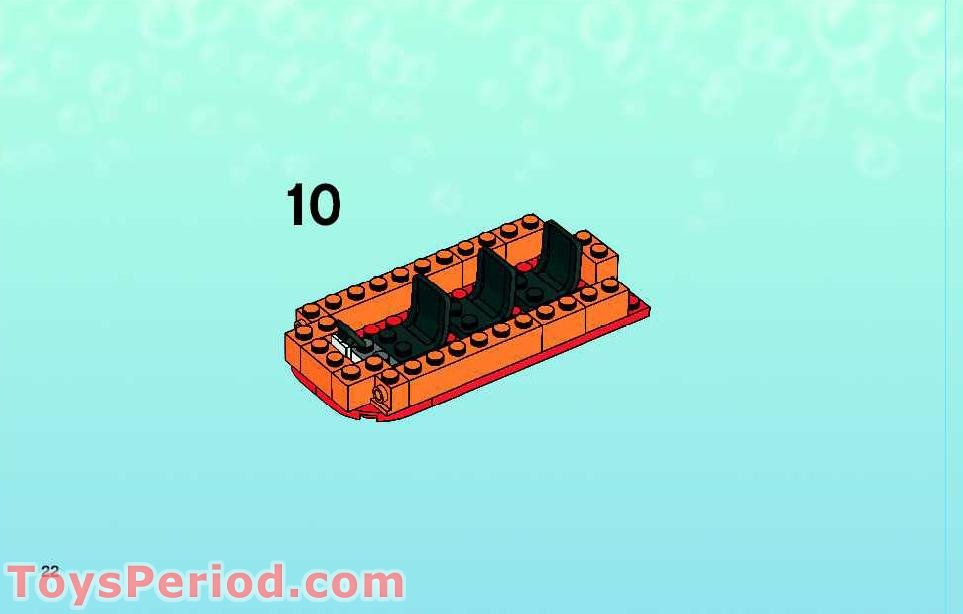 LEGO 3830 Bikini Bottom Express Instructions and Parts List