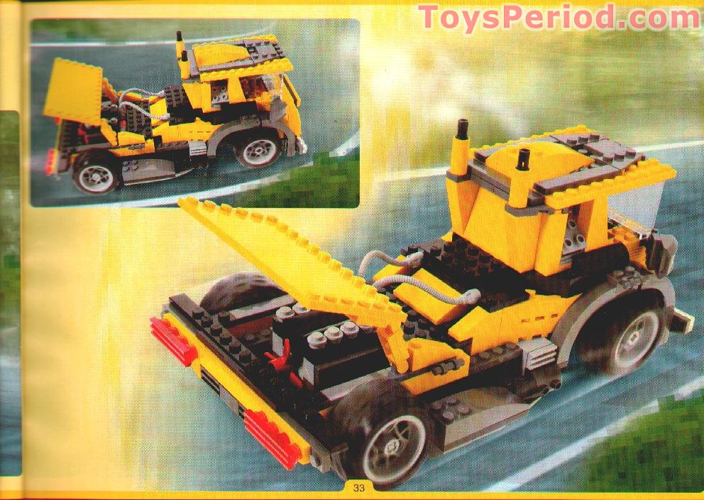 LEGO 4404 Land Busters Instructions and Parts List