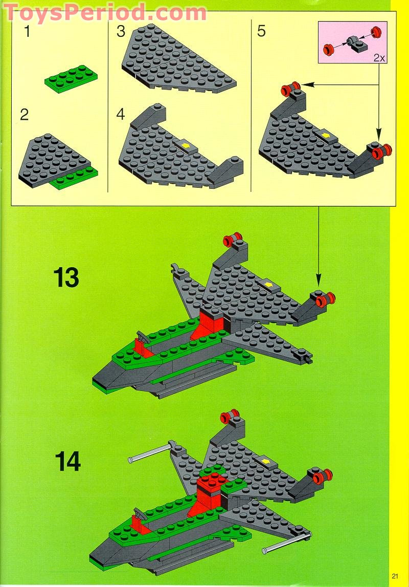 LEGO 5600 Radio Control Racer Instructions and Parts List
