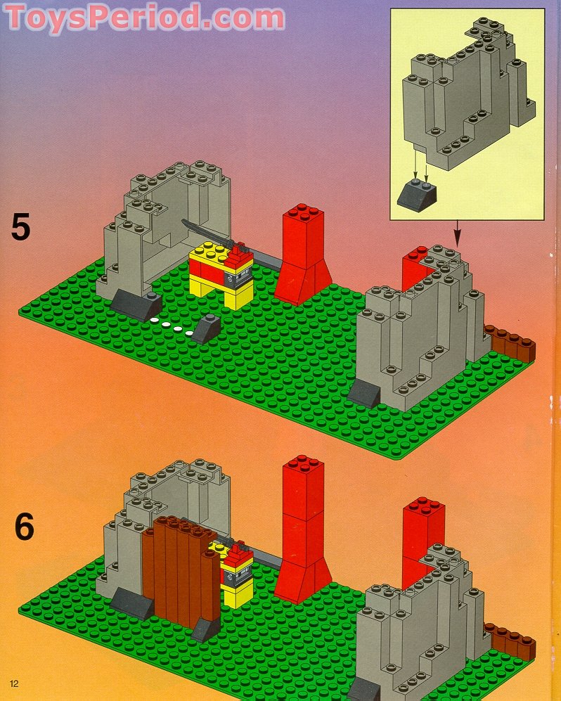 LEGO 6088 Robber's Retreat Instructions and Parts List