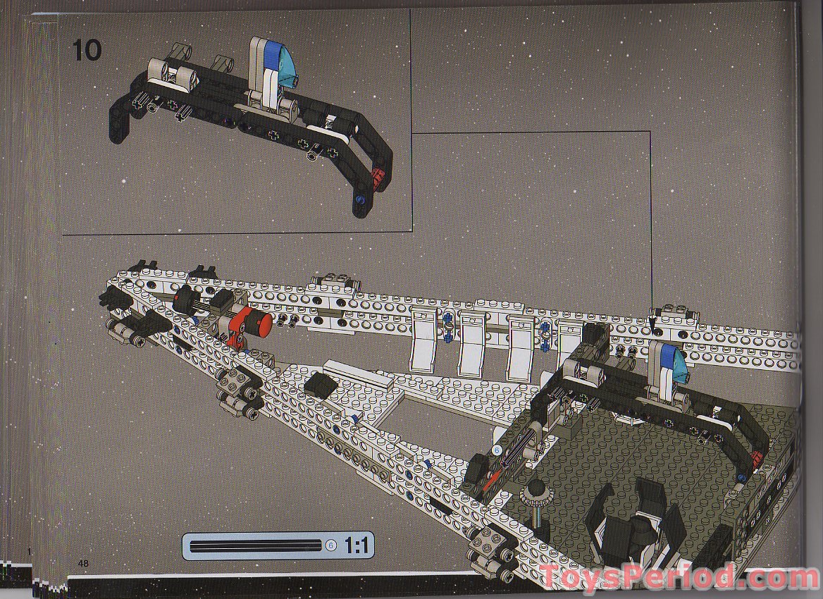 LEGO 6211 Imperial Star Destroyer Instructions and Parts List