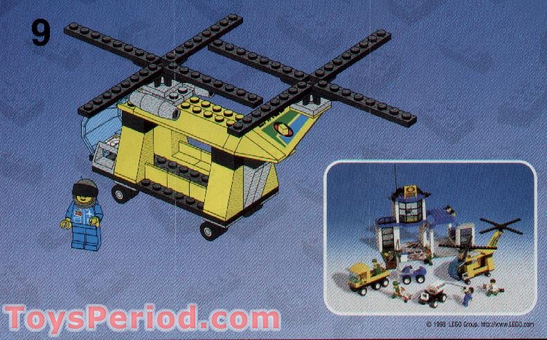 LEGO 6330 Cargo Center Instructions and Parts List