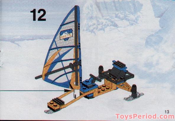 LEGO 6579 Ice Surfer Instructions and Parts List