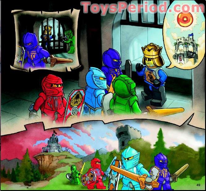 LEGO 8779 The Grand Tournament Instructions and Parts List