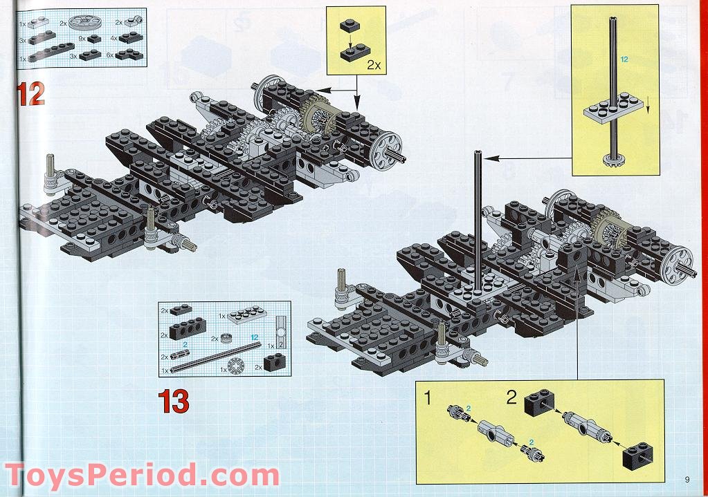 LEGO 8479 Barcode Multi-Set Instructions and Parts List