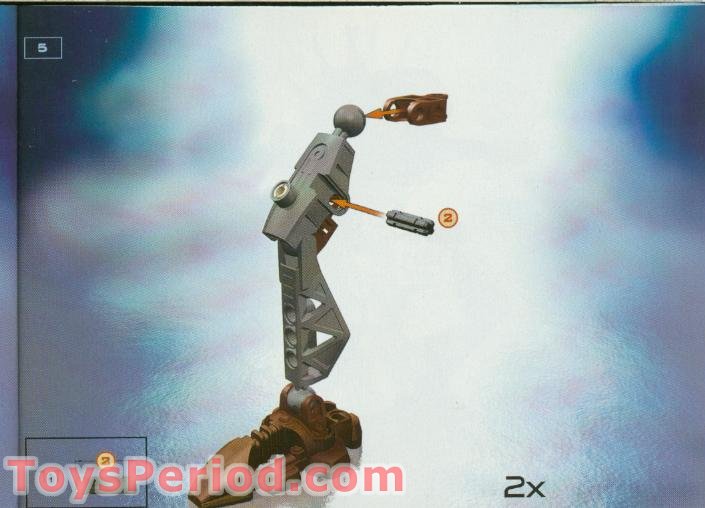 LEGO 8587-1 Panrahk Instructions and Parts List