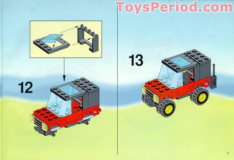LEGO 6563 Gator Landing Instructions and Parts List
