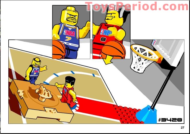 LEGO 3429 Ultimate Defense Instructions and Parts List