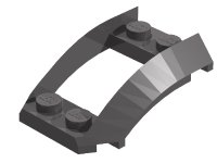 LEGO Sets with Part 47755 Wedge 4 x 3 Curved with 2 x 2 Cutout, Open ...