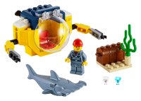 LEGO 60263 Ocean Mini-Submarine Set Parts List